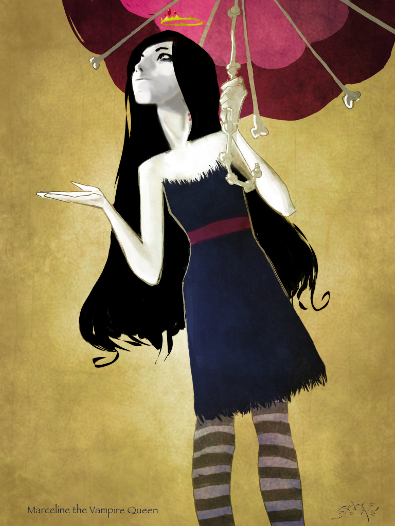 MARCELINE THE VAMPIRE QUEEN - Crimson Crayon
